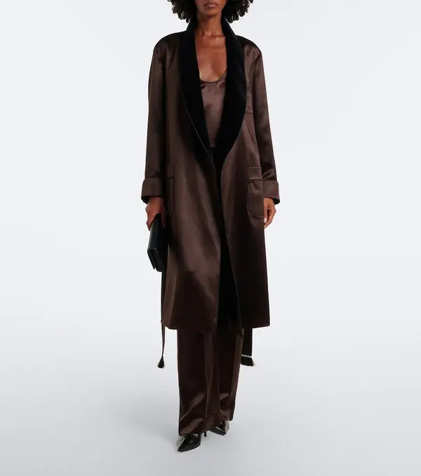 TOM FORD Silk Satin Top