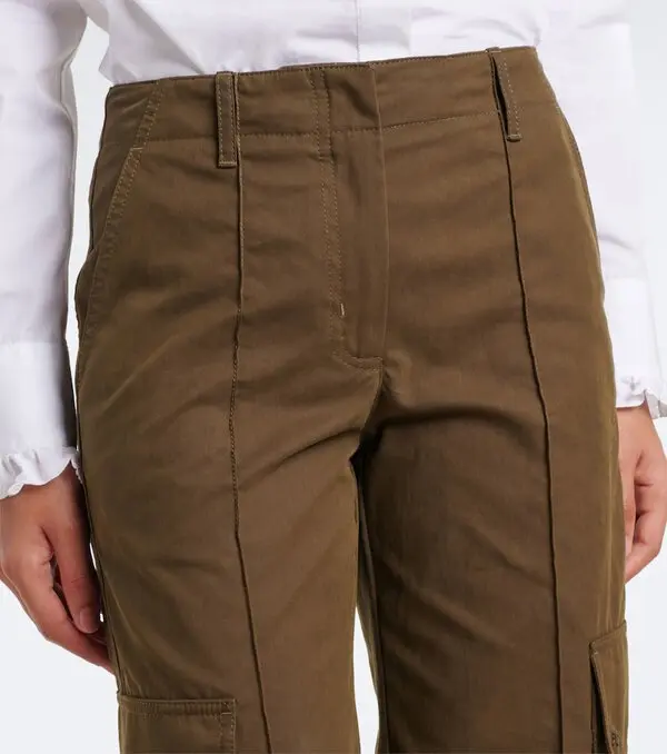 Burberry Cotton-blend Gabardine Cargo Pants