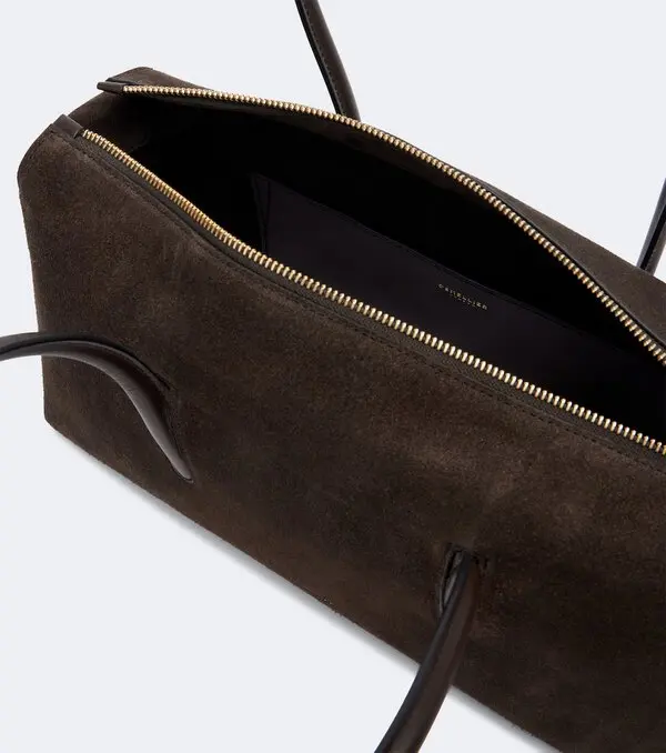 DEMELLIER Stockholm Suede Shoulder Bag