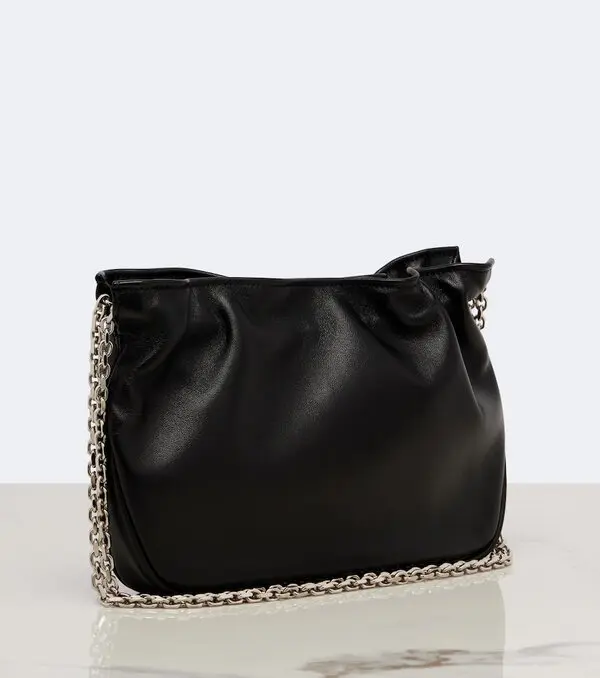 ROGER VIVIER Pilgrim Micro Leather Shoulder Bag