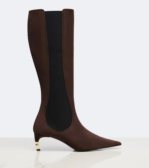 Gucci Eva Suede Knee-high Boots