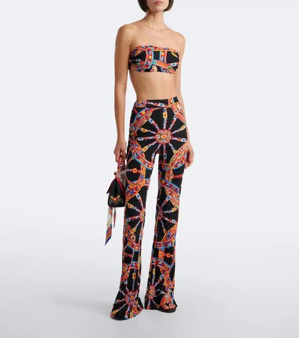 Dolce & Gabbana Carretto Flared Pants