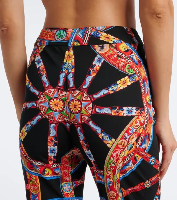 Dolce & Gabbana Carretto Flared Pants