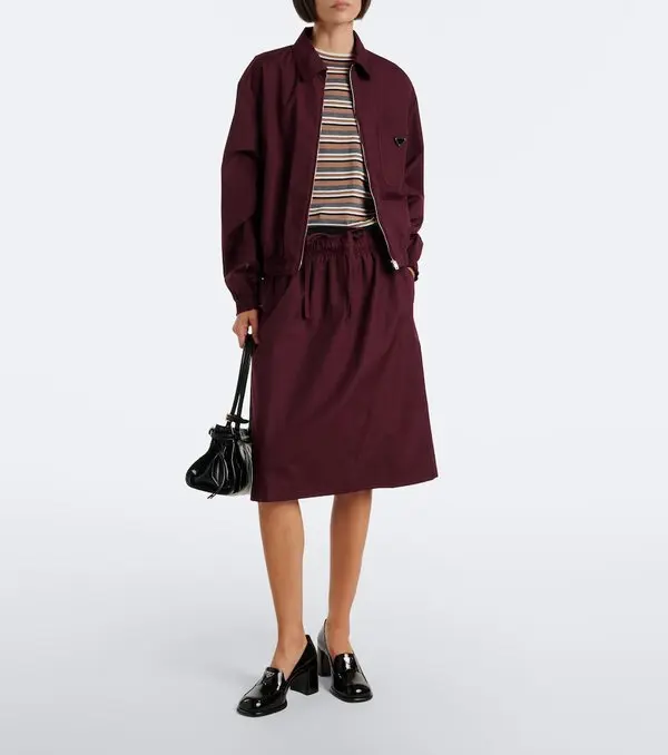 Prada Patent Leather Loafer Pumps