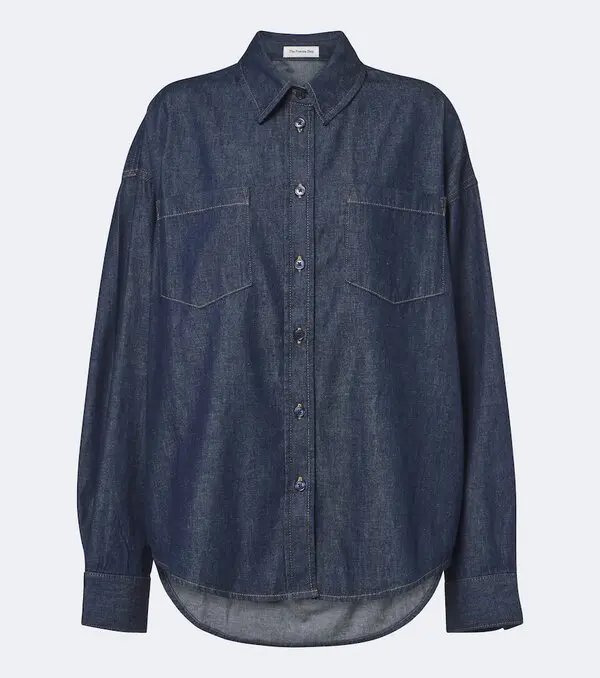 THE FRANKIE SHOP Deira Denim Shirt
