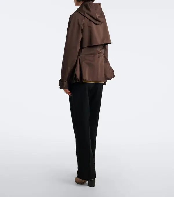 Loewe Paneled Wool Wide-leg Pants