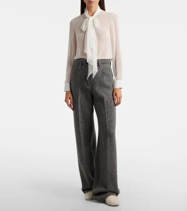 Gabriela Hearst Emperor Shearling Ballet Flats