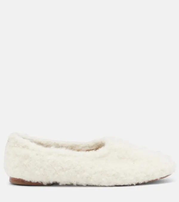 Gabriela Hearst Emperor Shearling Ballet Flats