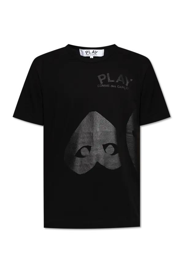 Play Comme Des Garcon T-shirt With Printed Logo