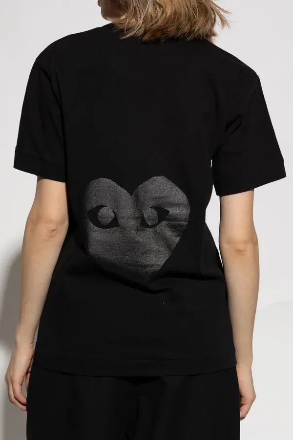 Play Comme Des Garcon T-shirt With Printed Logo