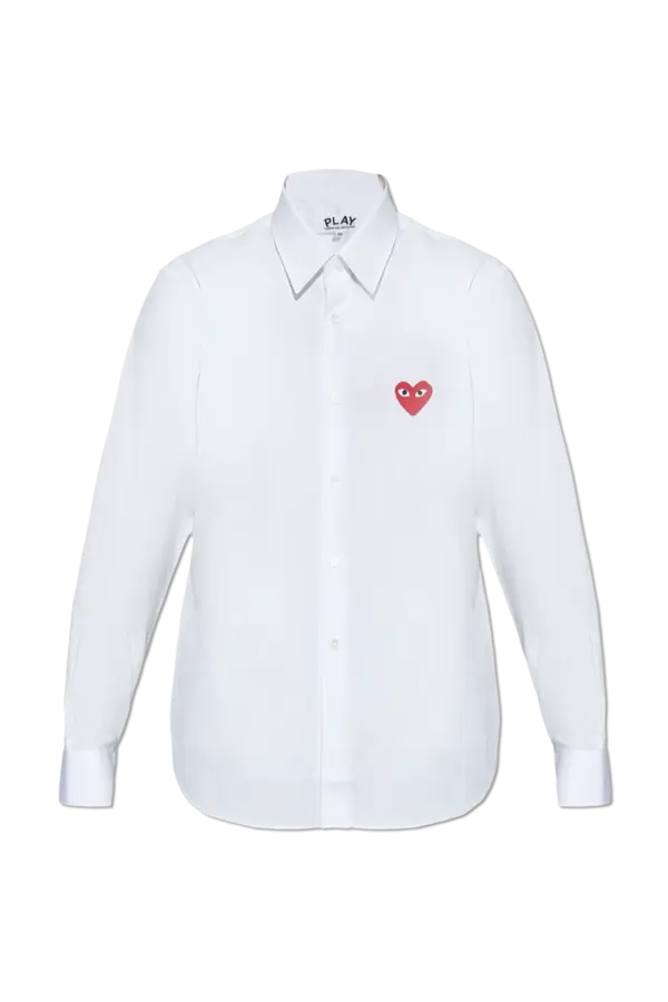Play Comme Des Garcon Shirt With Logo Patch