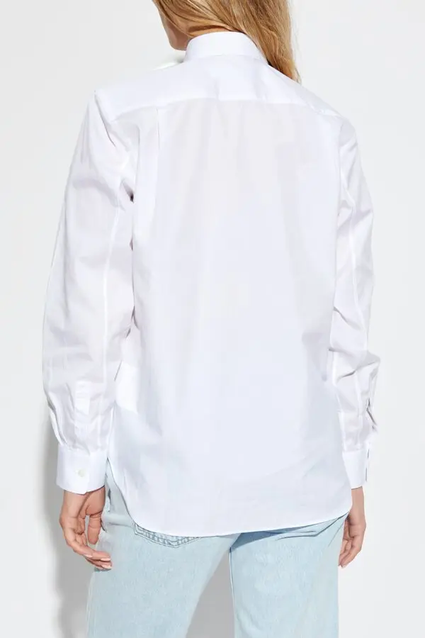 Play Comme Des Garcon Shirt With Logo Patch