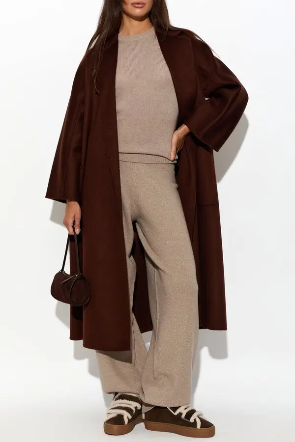 Inuikii Shearling Velcro Wedge” Wedge Shoes