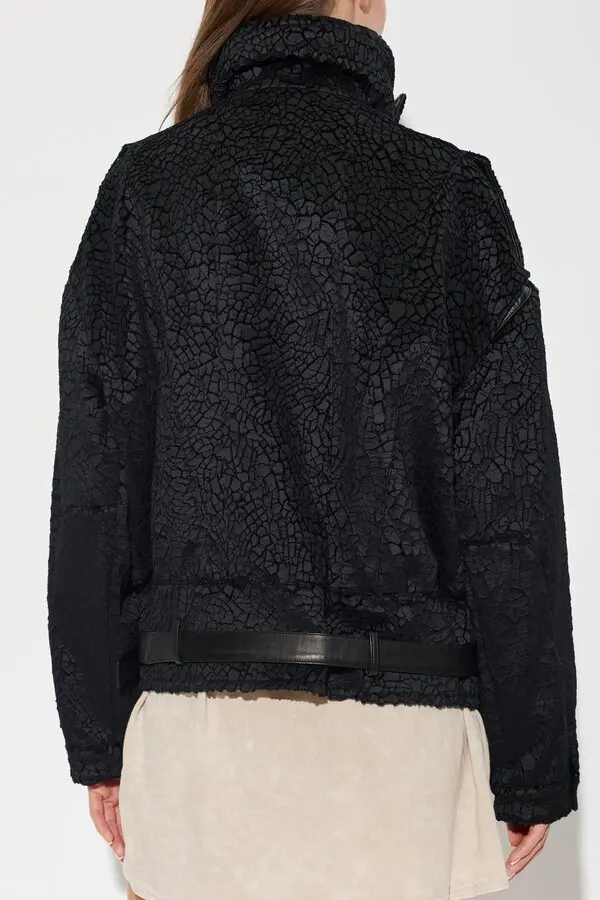 R13 Jacket With Vintage Effect