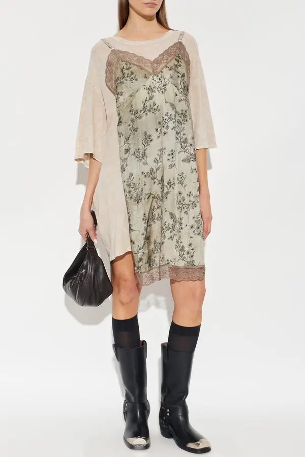 R13 Floral Print Dress