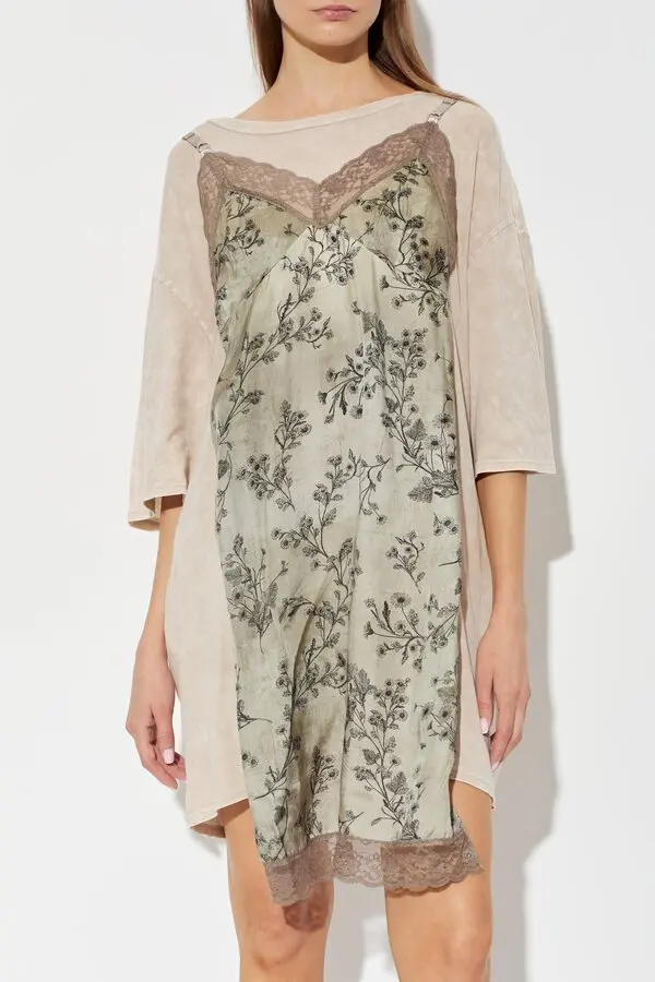 R13 Floral Print Dress