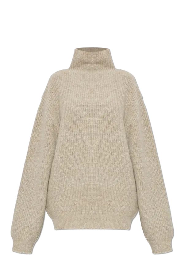 LEMAIRE Wool Turtleneck - Beige