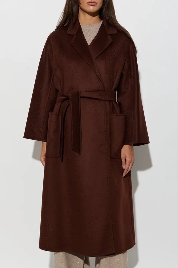 Max Mara Cashmere Coat "ludmilla - Brown