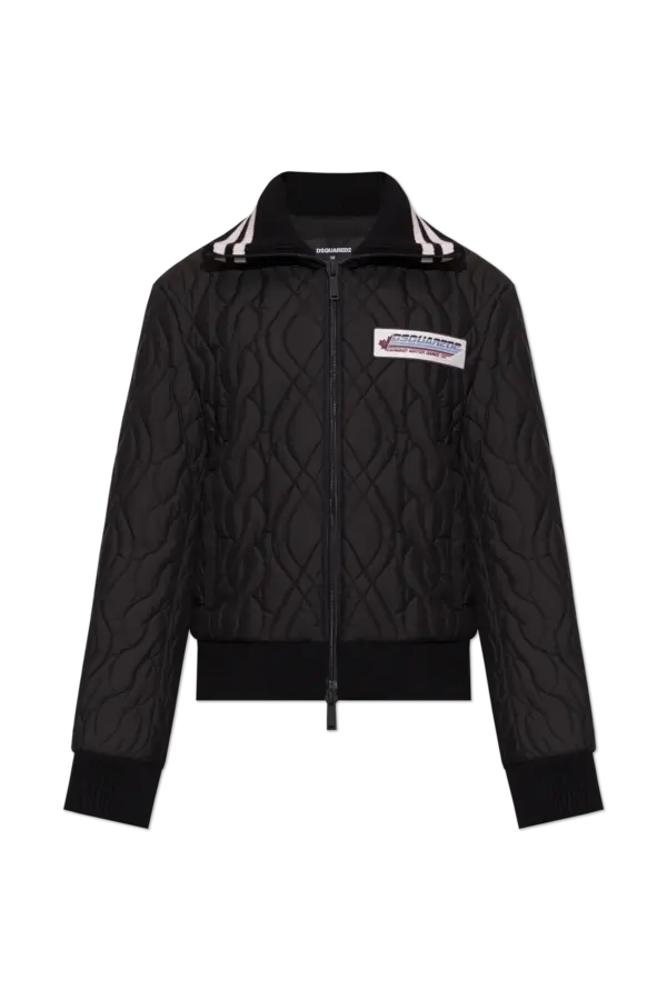 Dsquared2 Jacket With Logo Patch