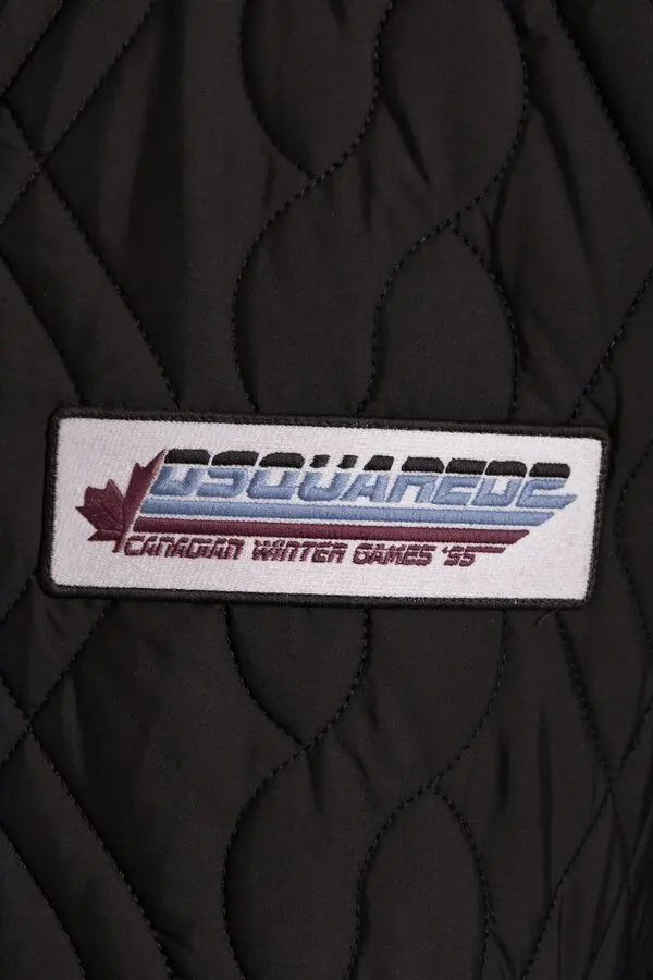 Dsquared2 Jacket With Logo Patch