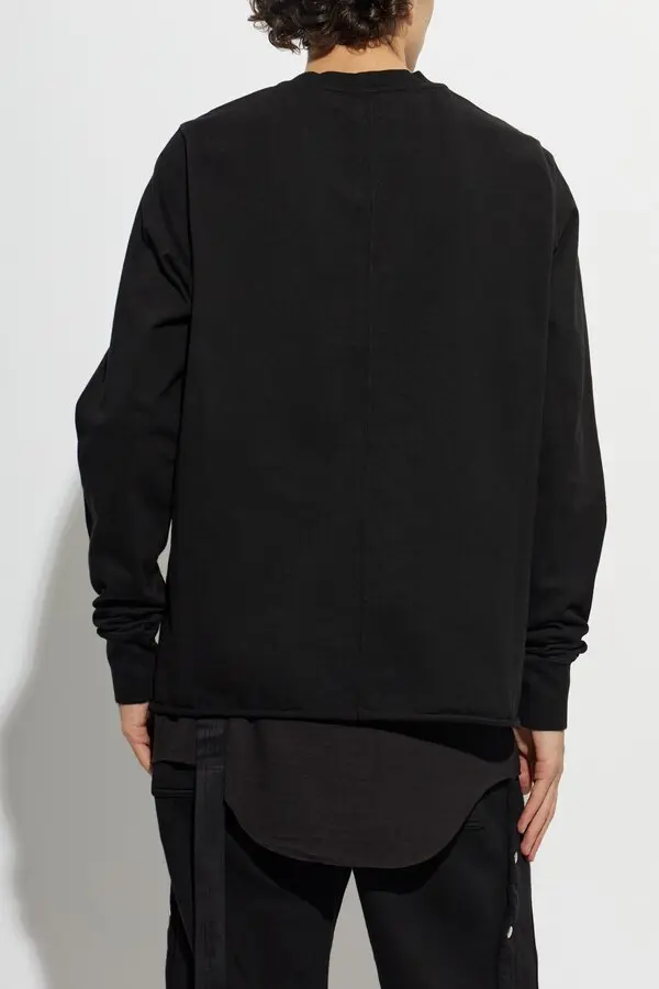 Rick Owens Sweatshirt With A Decorative Stripe