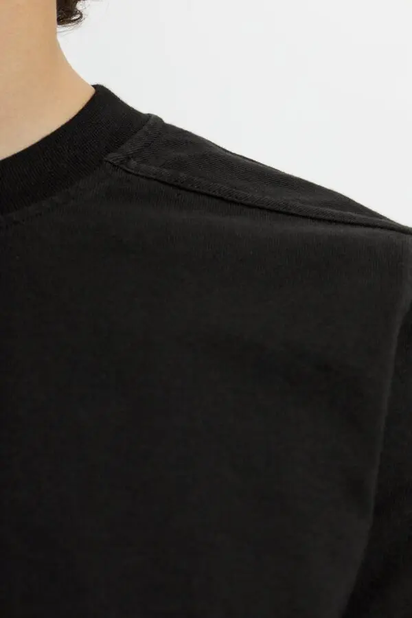 Rick Owens Sweatshirt With A Decorative Stripe