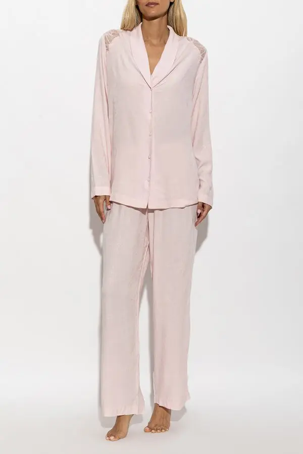 Emporio Armani Two-piece Floral Pyjamas