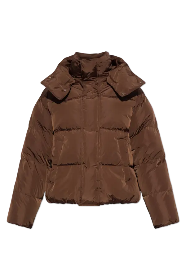 Dsquared2 Quilted Jacket With Detachable Hood