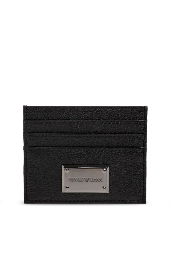 Emporio Armani Leather Card Holder