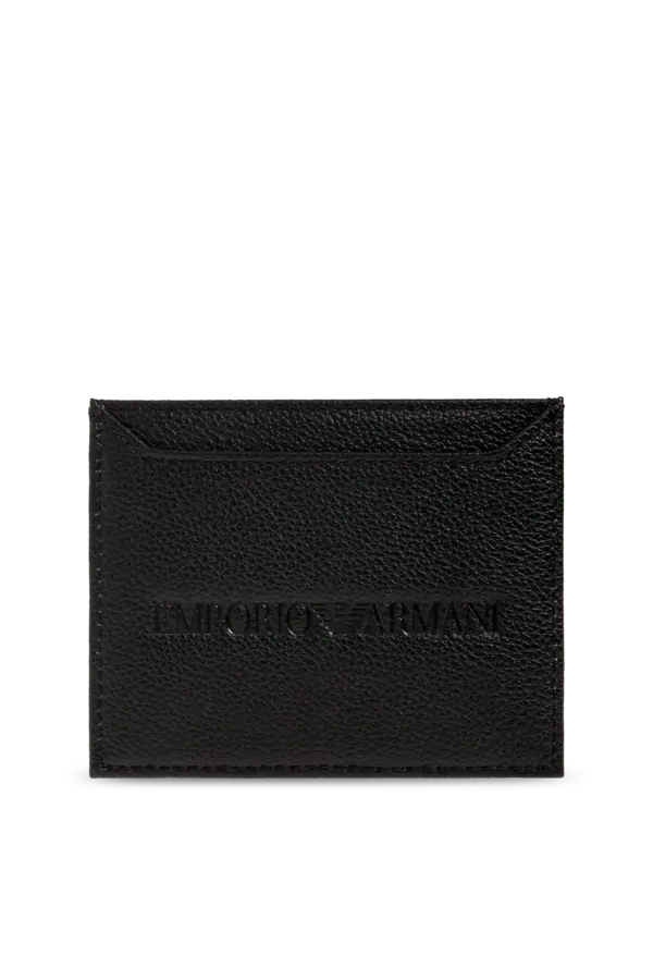 Emporio Armani Leather Card Holder