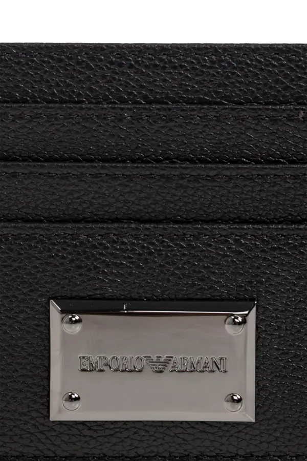 Emporio Armani Leather Card Holder