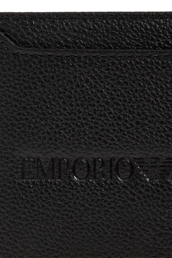 Emporio Armani Leather Card Holder