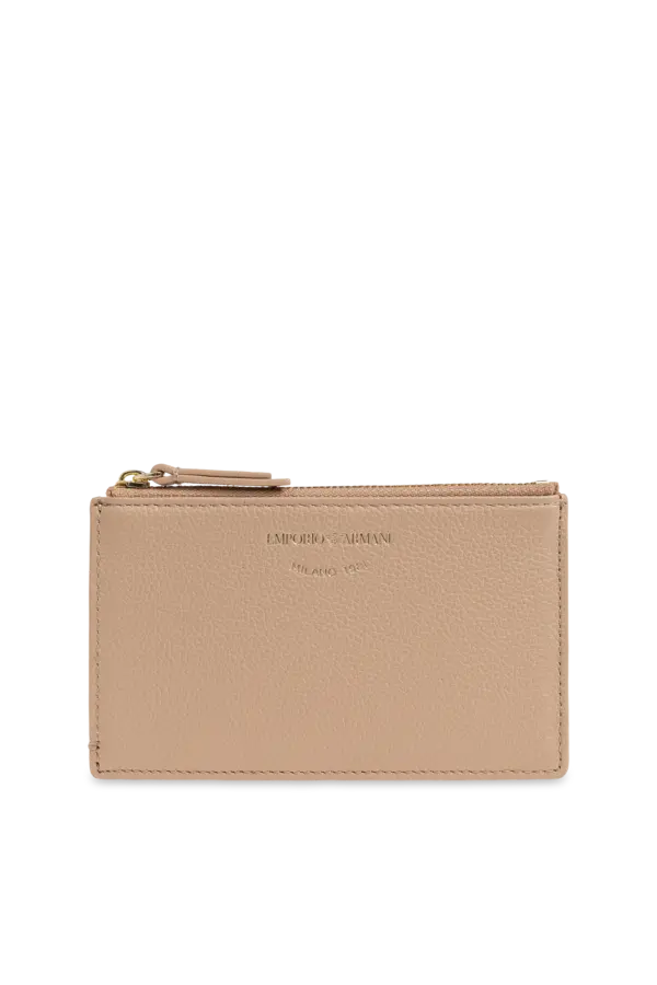 Emporio Armani Leather Card Holder