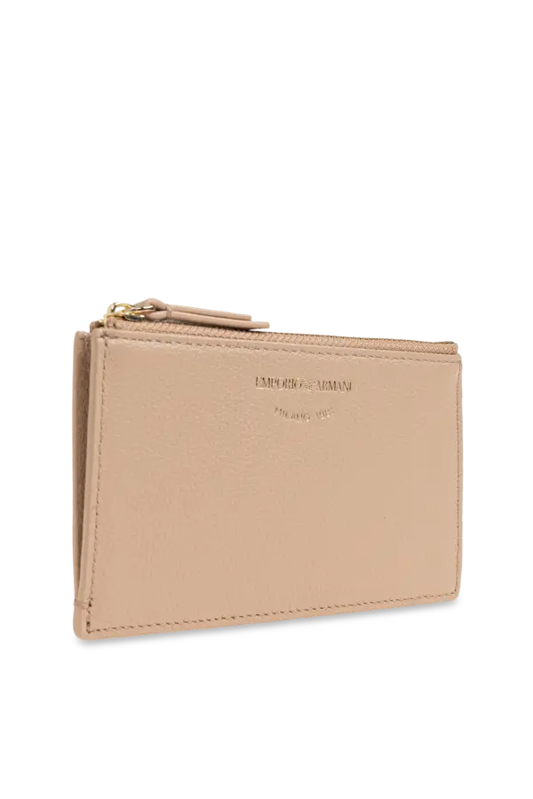 Emporio Armani Leather Card Holder