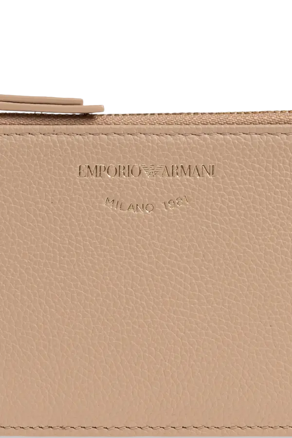 Emporio Armani Leather Card Holder