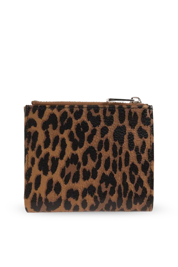 Zadig&Voltaire Leather Wallet With Logo Appliqu