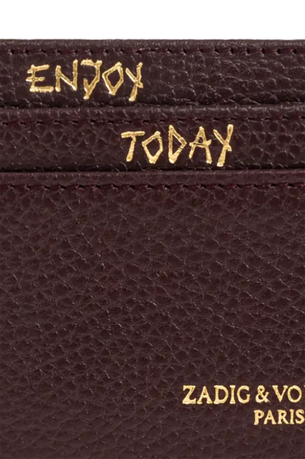 Zadig&Voltaire Leather Card Holder