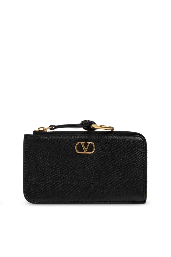 Valentino Garavani Leather Card Holder
