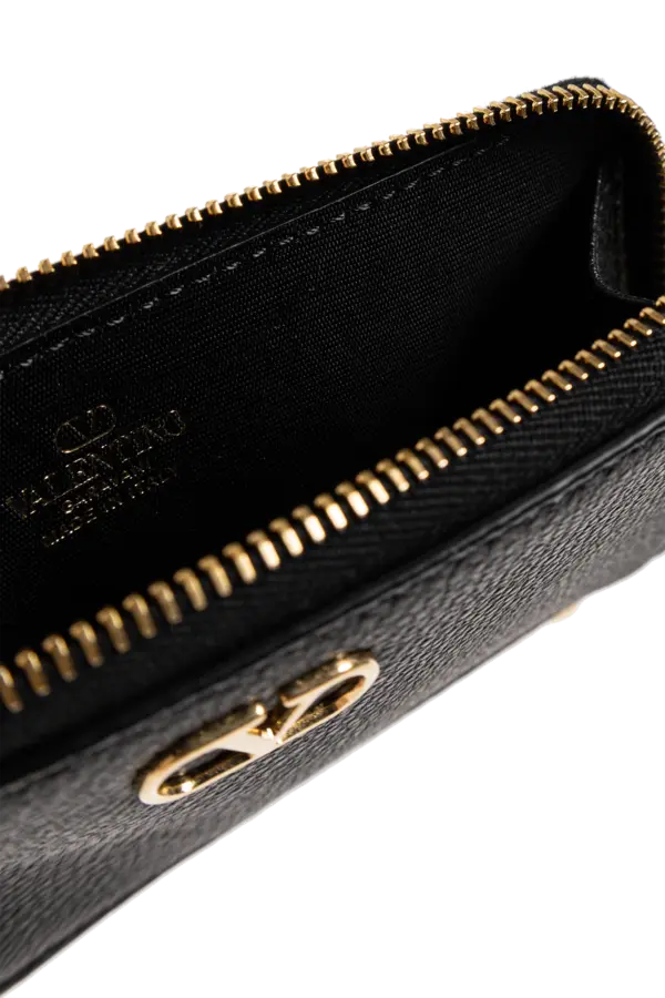Valentino Garavani Leather Card Holder