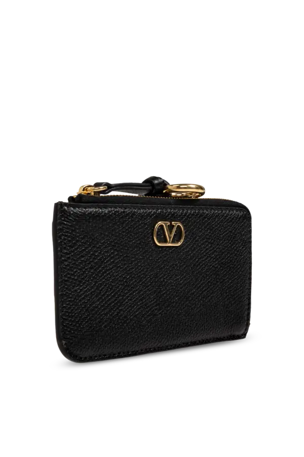 Valentino Garavani Leather Card Holder
