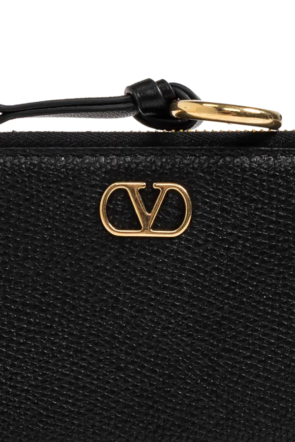 Valentino Garavani Leather Card Holder