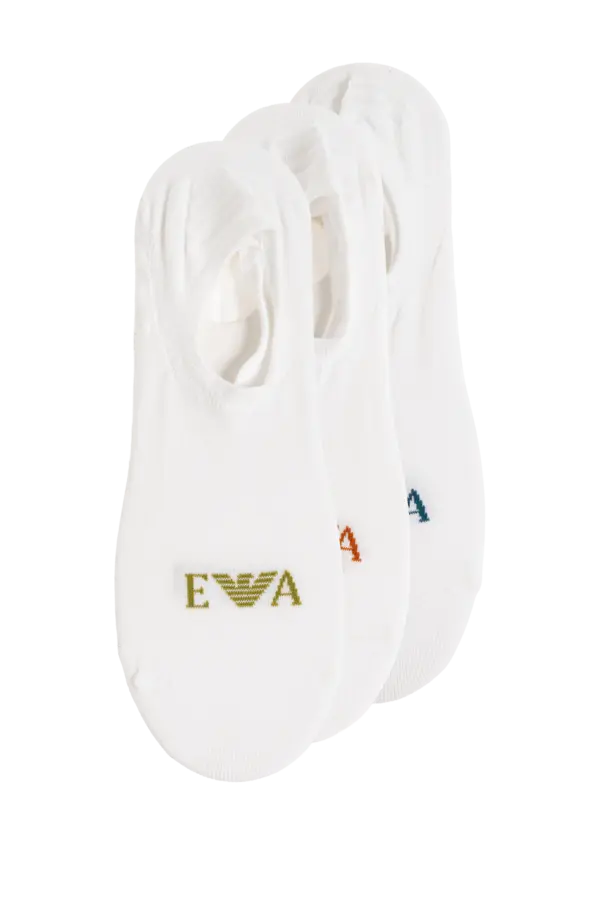 Emporio Armani Three-pack Of Socks With Logo