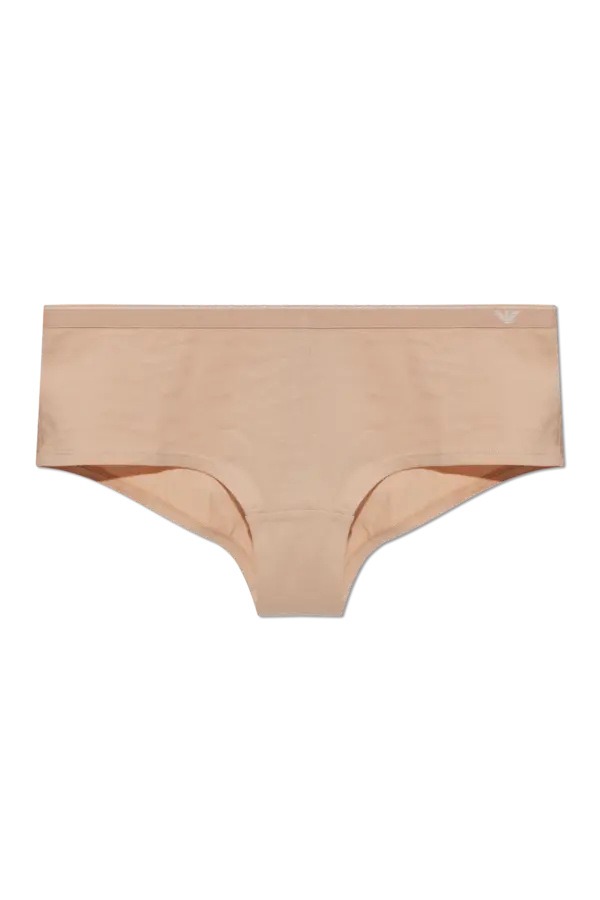 Emporio Armani Cotton Briefs - Beige