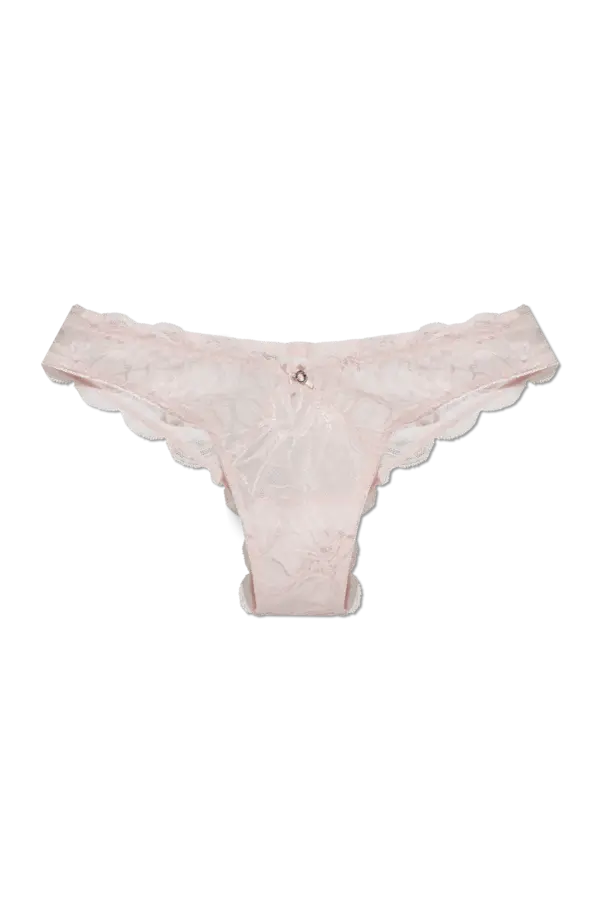Emporio Armani Lace Briefs - Pink