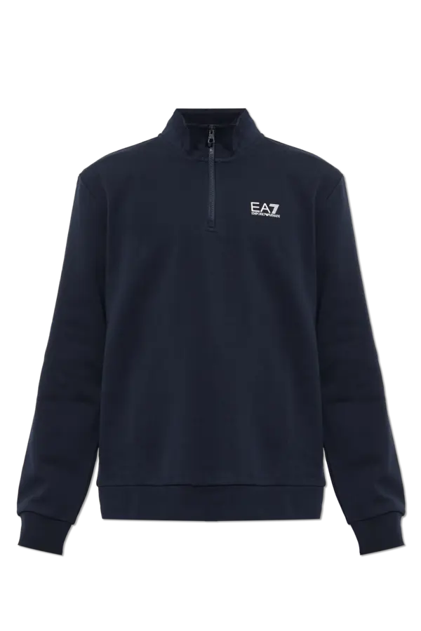 EA7 Sweatshirt With Stand-up Collar