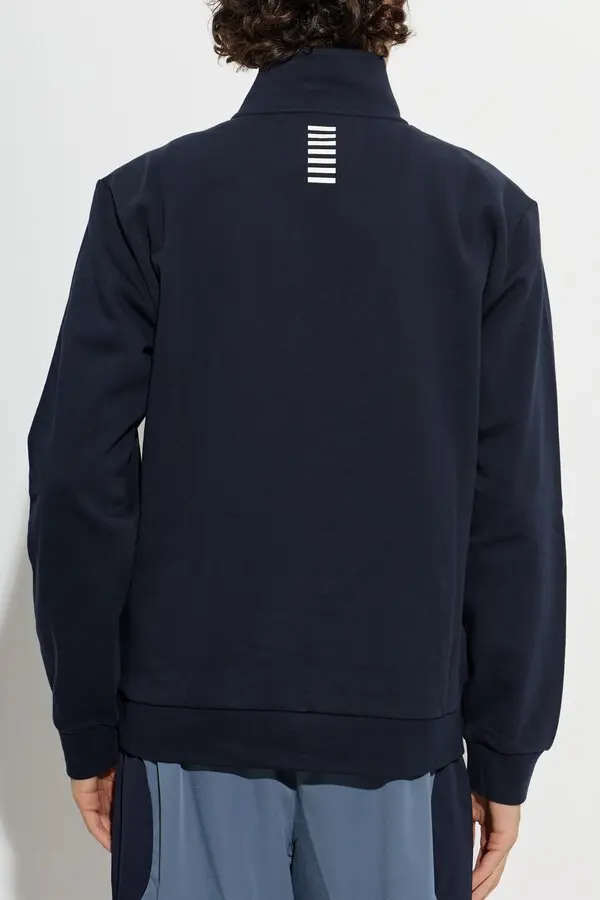 EA7 Sweatshirt With Stand-up Collar