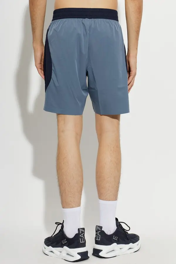 EA7 Shorts With Printed Logo