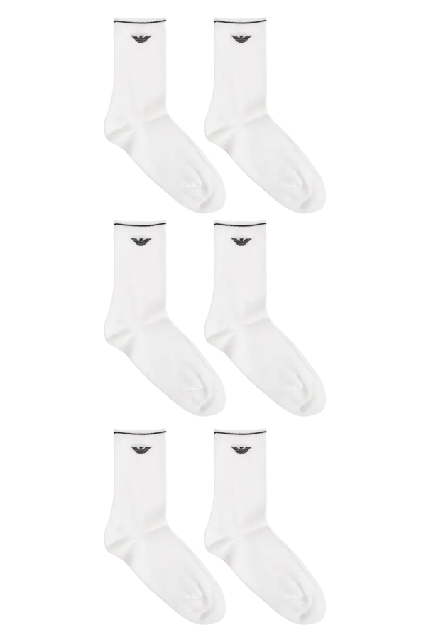 Emporio Armani 3-pack Of Socks With Logo