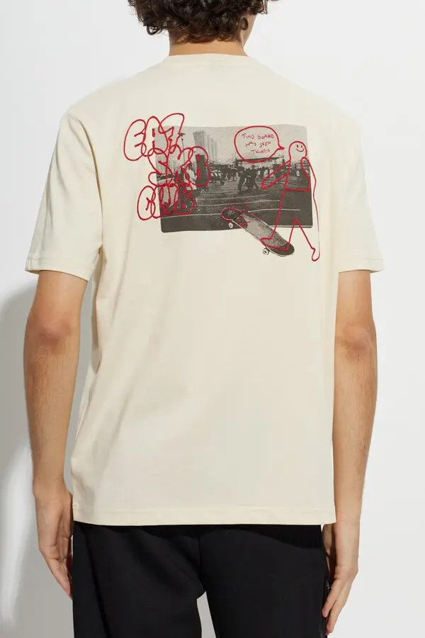 EA7 T-shirt With Patches And Print