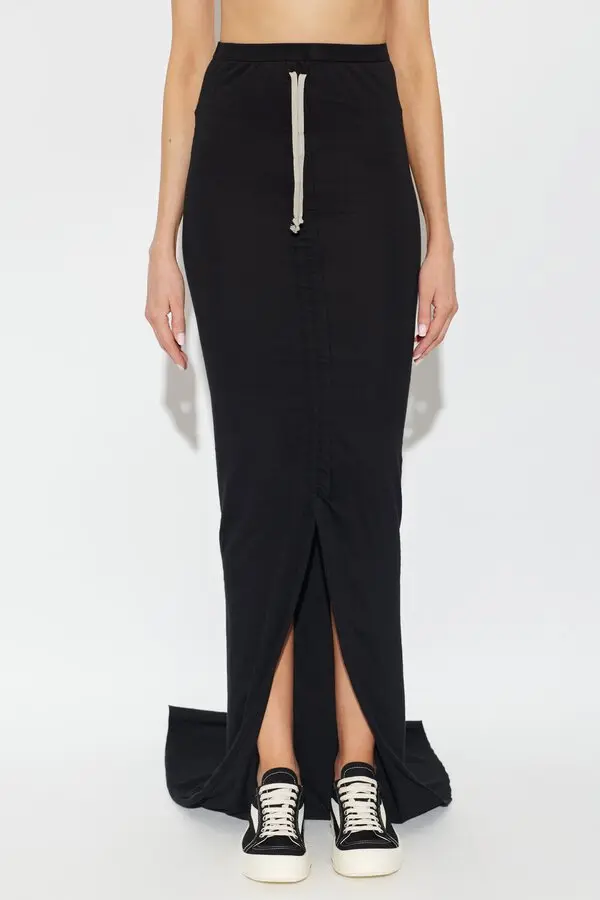 Rick Owens Long Skirt With Slit